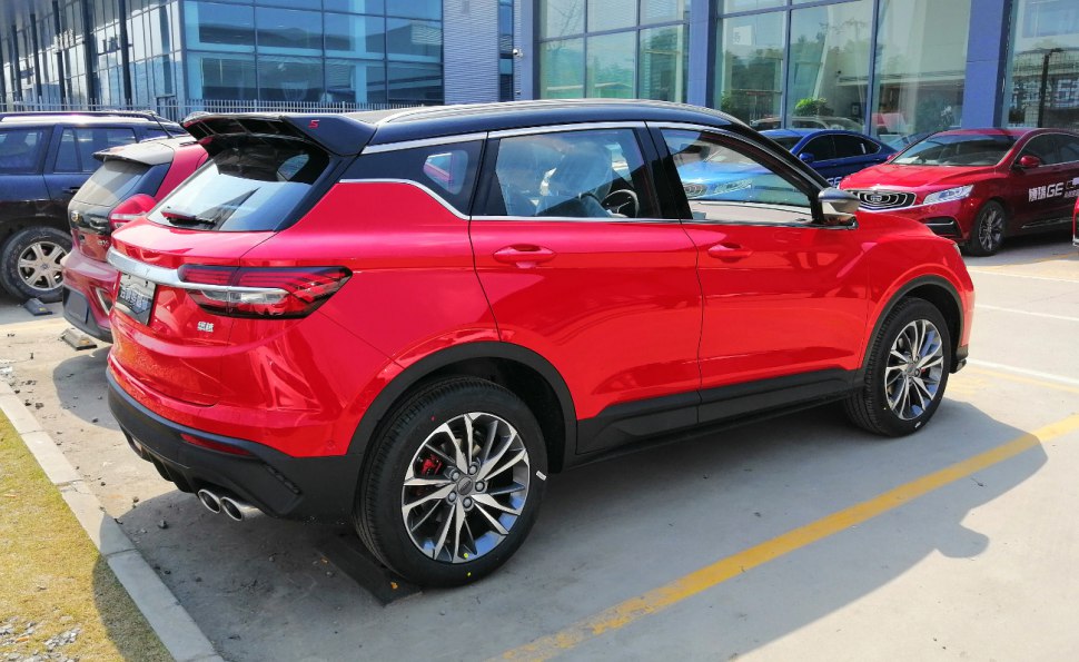 Geely Binyue technische daten und verbrauch